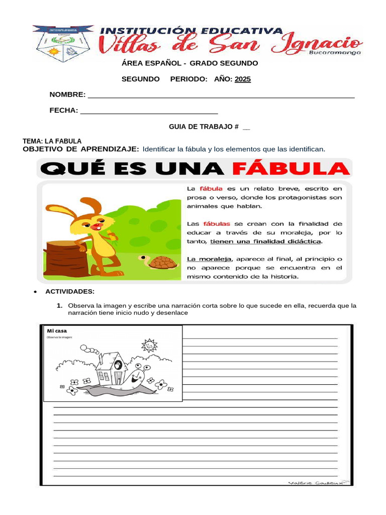 Guia de La Fabula | PDF