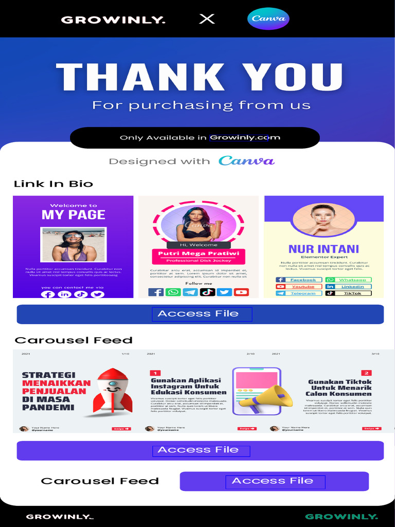 Canva Design Templates Overview | PDF