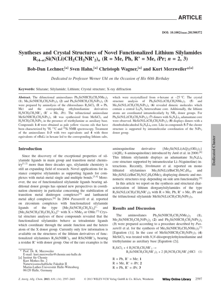 Aminólise e Amarelado Por Bob-Dan Lechner | PDF | Coordination Complex ...