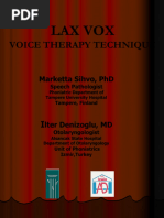 Phonatory Exercises Handout | PDF | Wellness