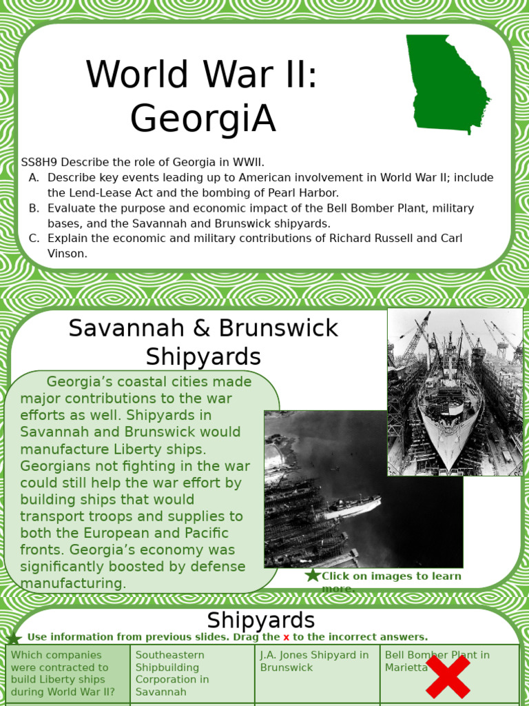 Annabel Lassiter - H9 WWII - Shipyards, Russell, and Vinson | PDF ...