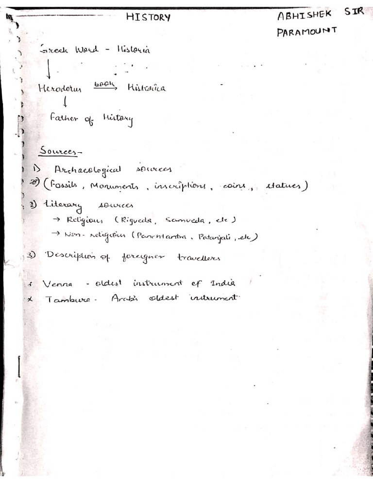 Medieval History Handwritten Notes | PDF