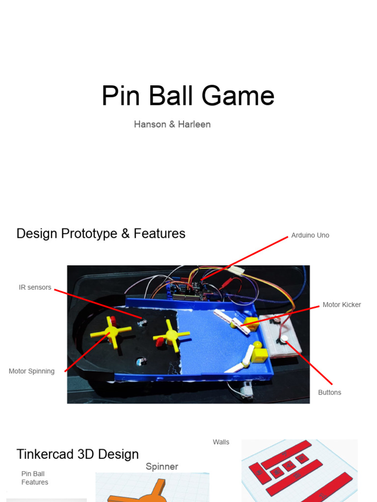 Pin Ball Game - Harleen & Hanson | PDF