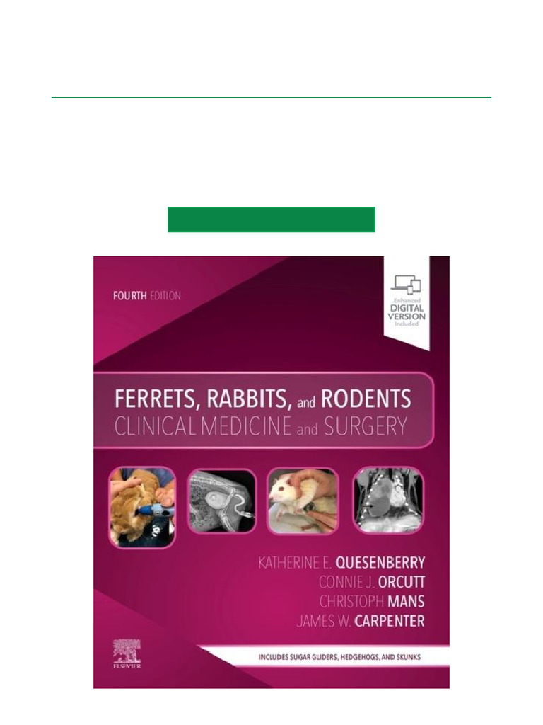 Reader's Pick Ferrets, Rabbits, and Rodents Clinical Medicine and ...