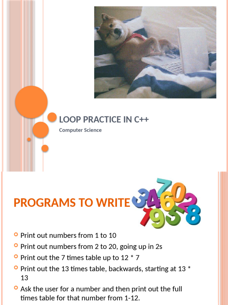 05 Loop Practice in C++ | PDF