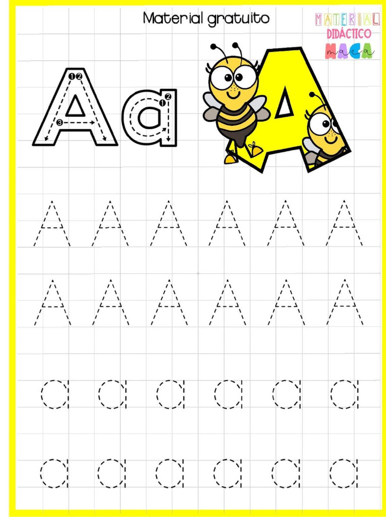 Trazo Del Abecedario | PDF