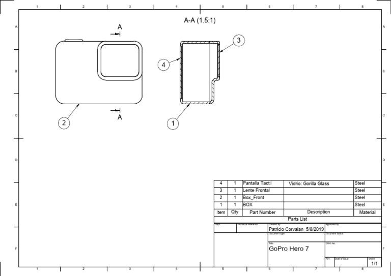 GoPro Hero 7 - Plano en Conjunto | PDF