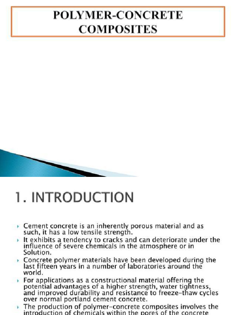 polmer concrete | PDF