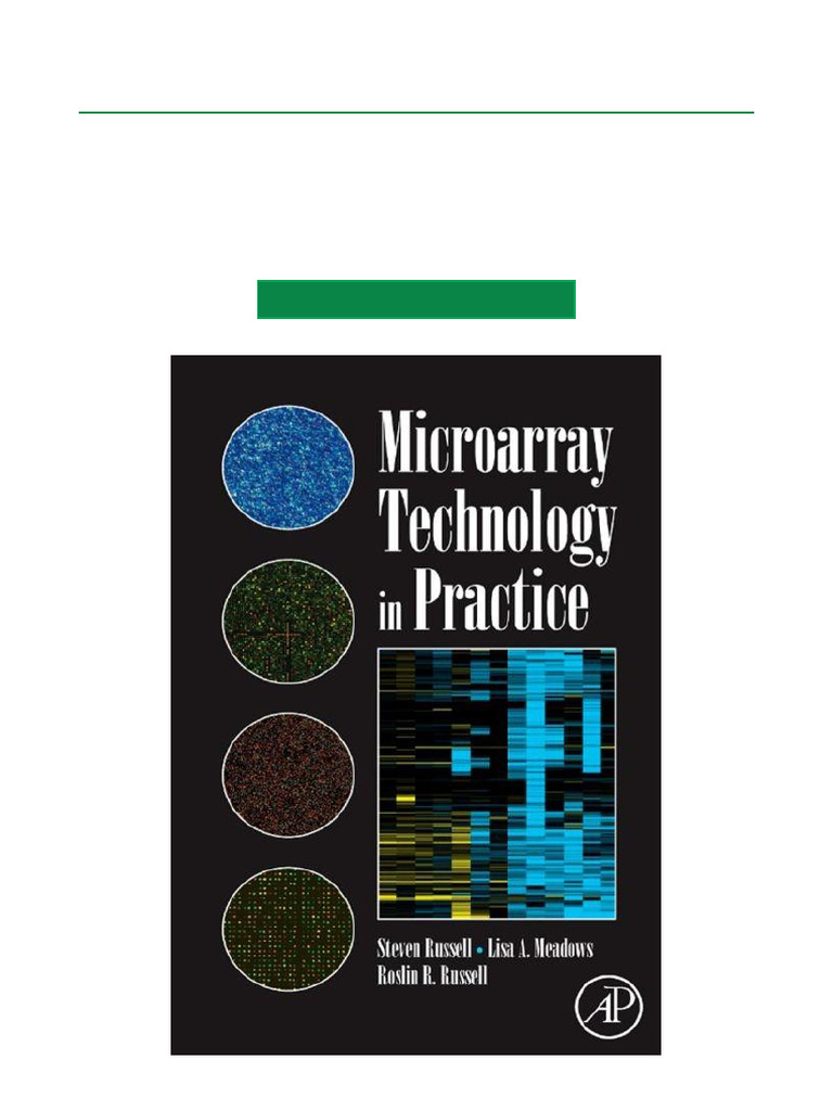 Expert Pick Microarray Technology in Practice Best Quality Download | PDF