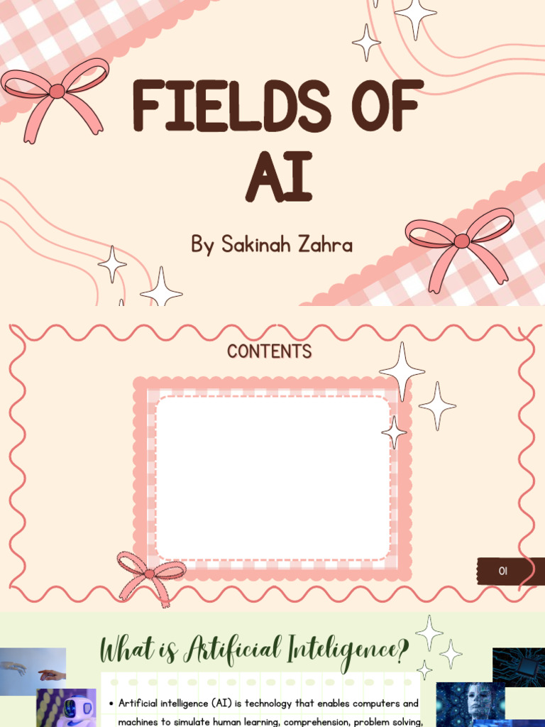 Pink Colorful Cute Illustrative Group Project Presentation | PDF | Artificial Intelligence ...