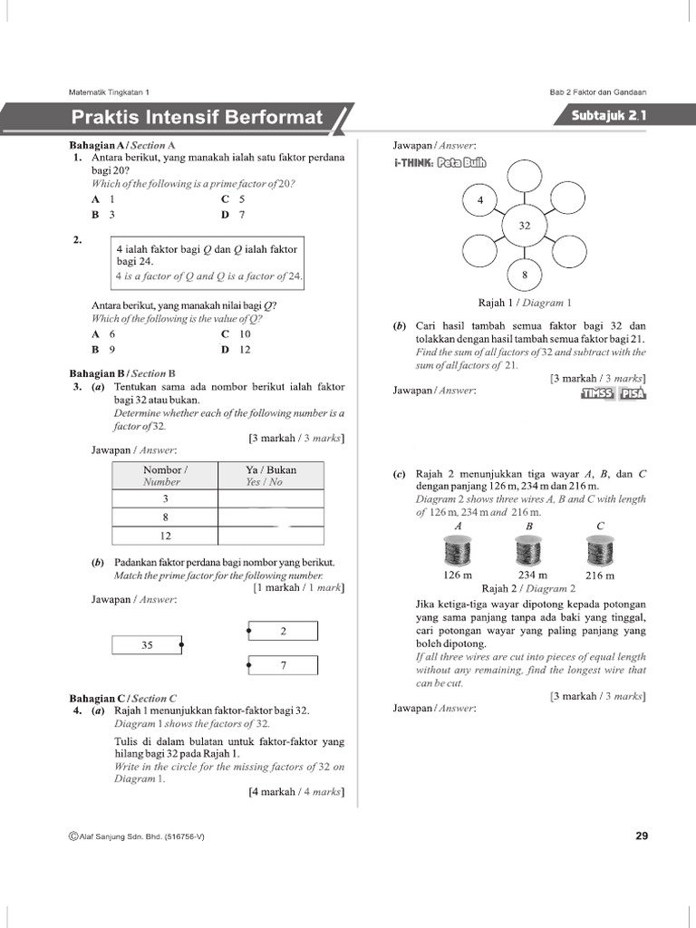 T1 Bab 2 Praktis Dan Bab 3, 3.1.1 - 3.1.2 | PDF