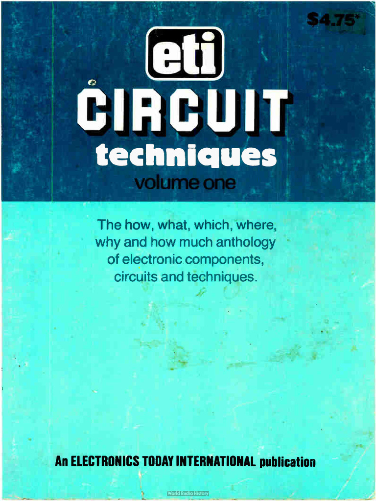 ETI-Circuit-Techniques-Vol-1 | PDF | Operational Amplifier | Amplifier