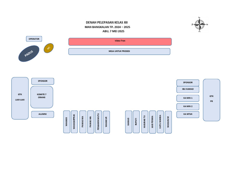 Denah Tamu Vip | PDF