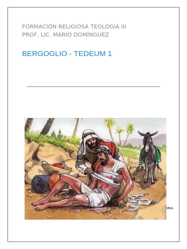 Formación Religiosa TP 8 | PDF
