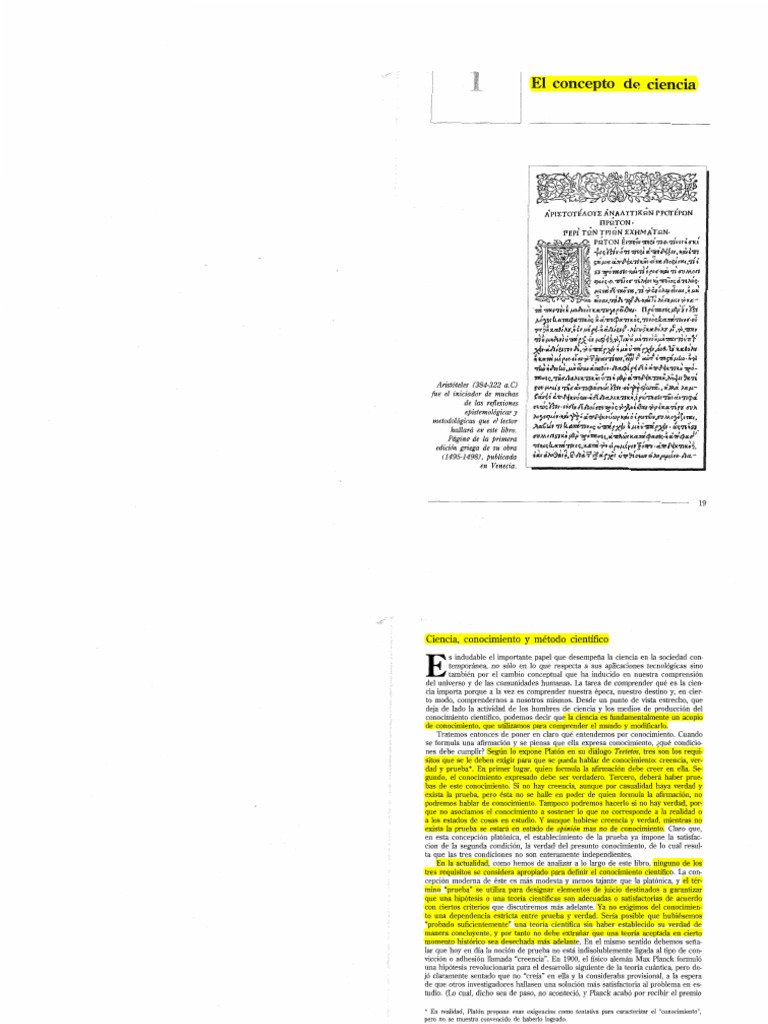 Klimovsky Gregorio Las Desventuras Del Cap 1 | PDF | Epistemología | Teoría