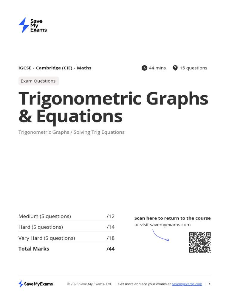 Trigonometric Graphs and Equations ZzMzVGJqqHZTBY5p | PDF | Triangle ...