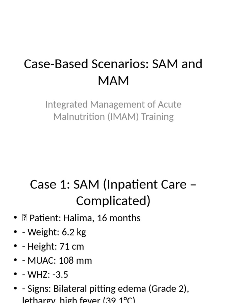 SAM MAM Case Studies Presentation | PDF