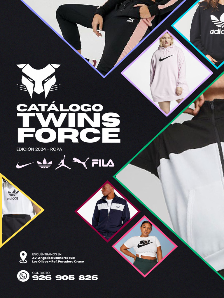 Catálogo de Ropa - Twins Force Mayo 2024 | PDF | Sports Equipment | Clothing Industry
