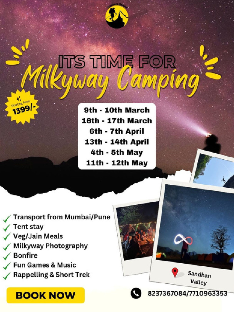 Milkyway Camping 2024 #TU | PDF