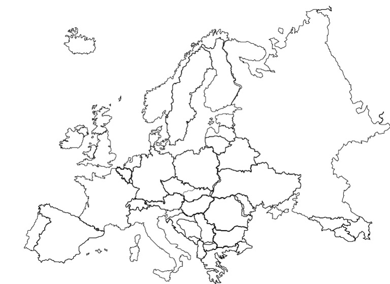 Mapa de Europa | PDF