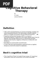 Key Principles of Cognitive Behavioural Therapy | PDF | Cognitive ...
