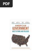 American Government Institutions and Policies 16th Edition TEXTBOOK ...
