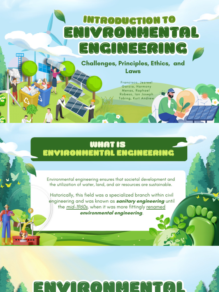 Introduction To Environmental Engineering | PDF | Sustainability | Environmental Degradation