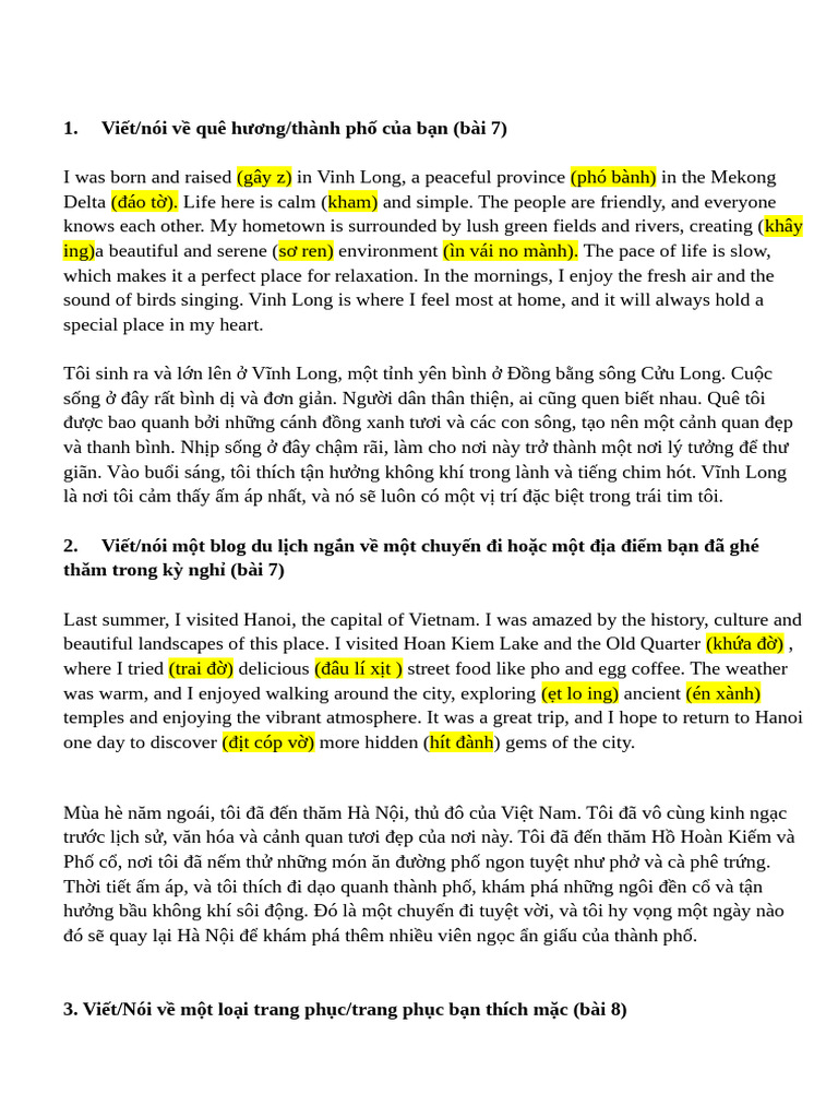 TA ĐẦU VÀO | PDF