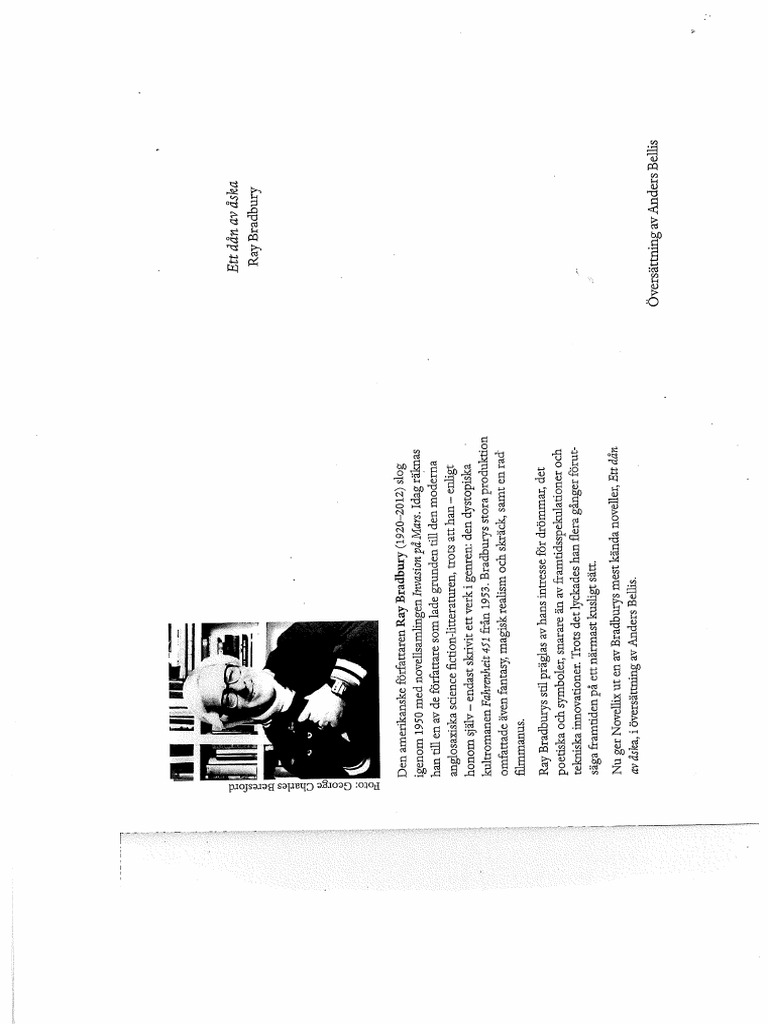 Ett Dån Av Åska Av Ray Bradbury | PDF