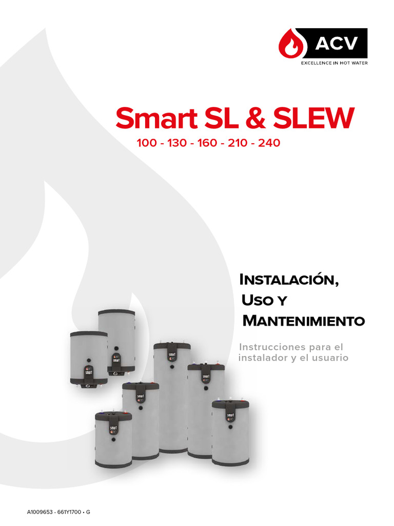 A1009653-661Y1700_G_Smart_SL-SLEW_ES | PDF | Tap (Válvula) | Agua