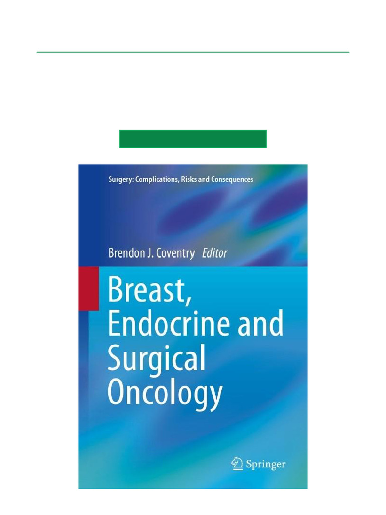 (Ebook PDF) Breast, Endocrine and Surgical Oncology Unrestricted ...