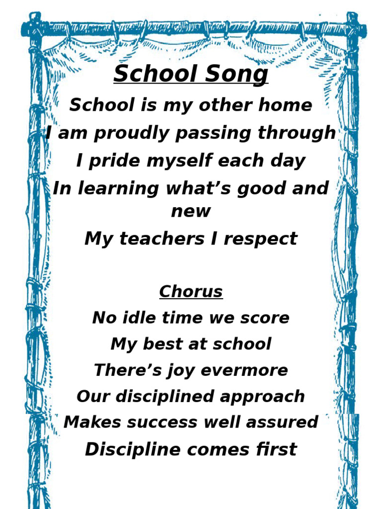 School Song | PDF