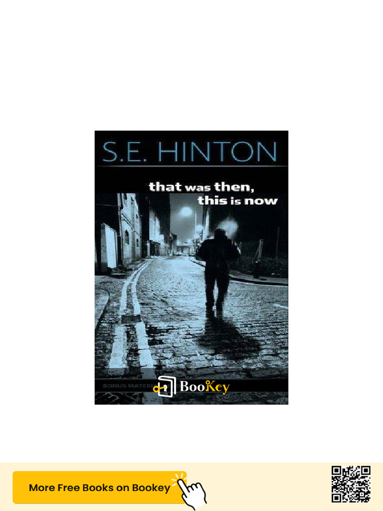 That Was Then, This Is Now Overview | PDF | Young Adult Literature