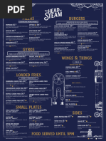 HOCCO Menu 2023 (Eatery) | PDF | Ice Cream | Pizza