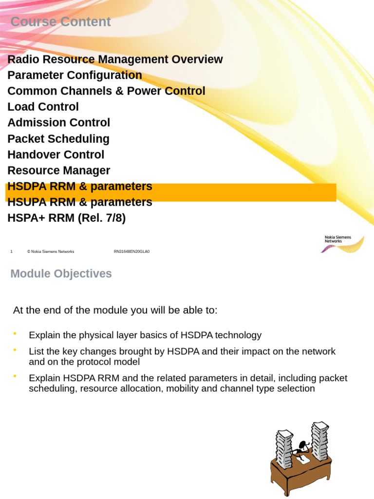 Rn31648en20gla0 Hsdpa RRM | PDF | High Speed Packet Access | Computer Engineering