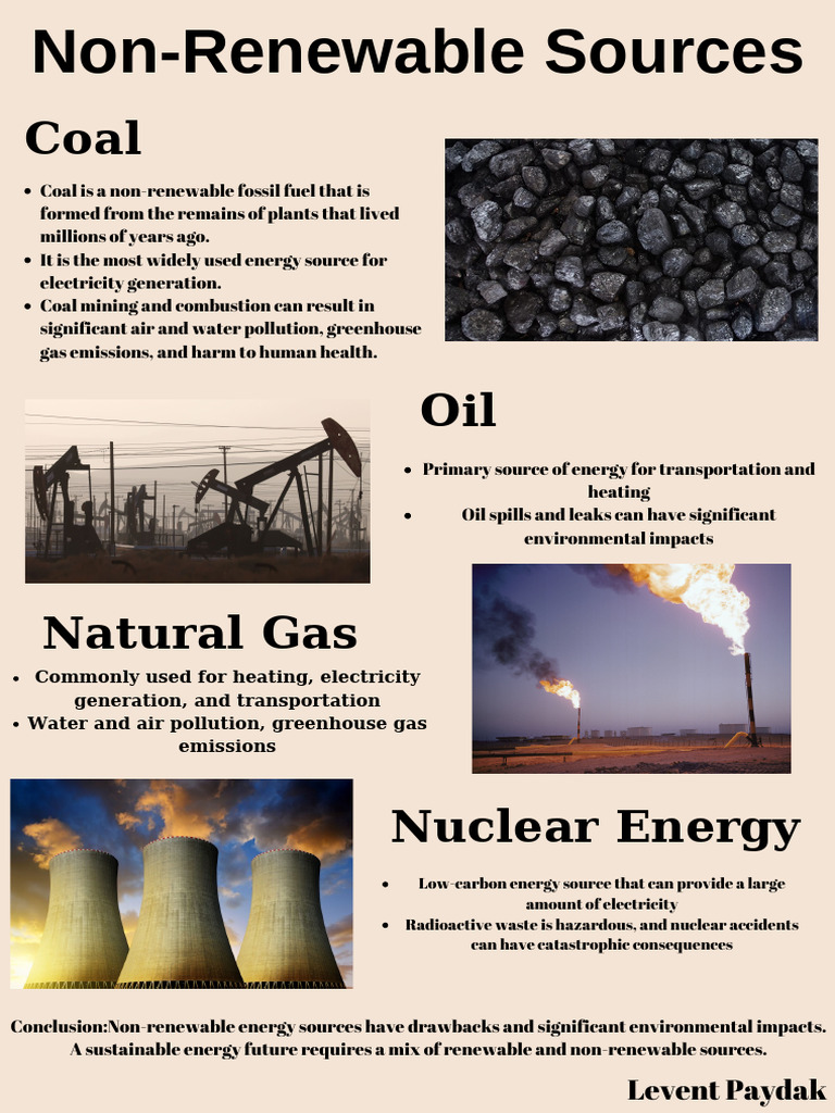 Non-Renewable Sources | PDF