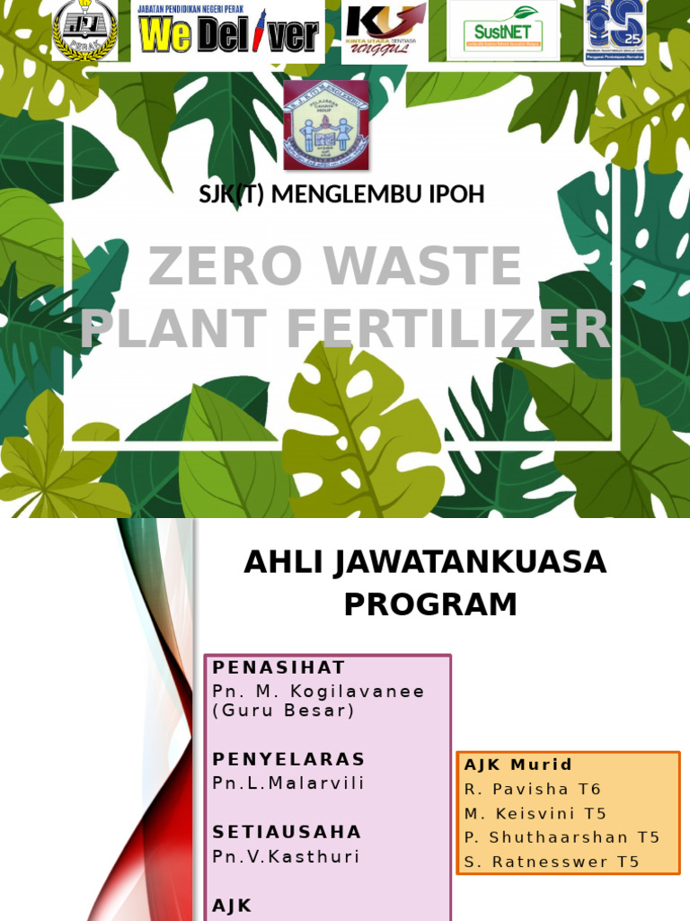 Zero Waste Plant Fertilizer | PDF