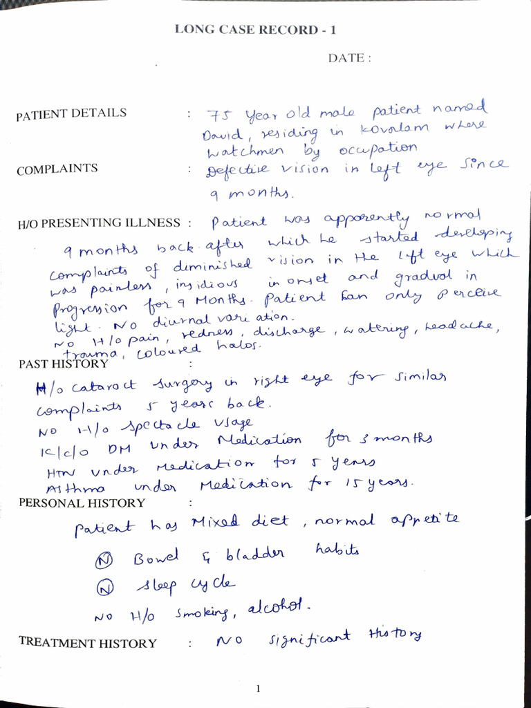 Ophthal Cases Record | PDF