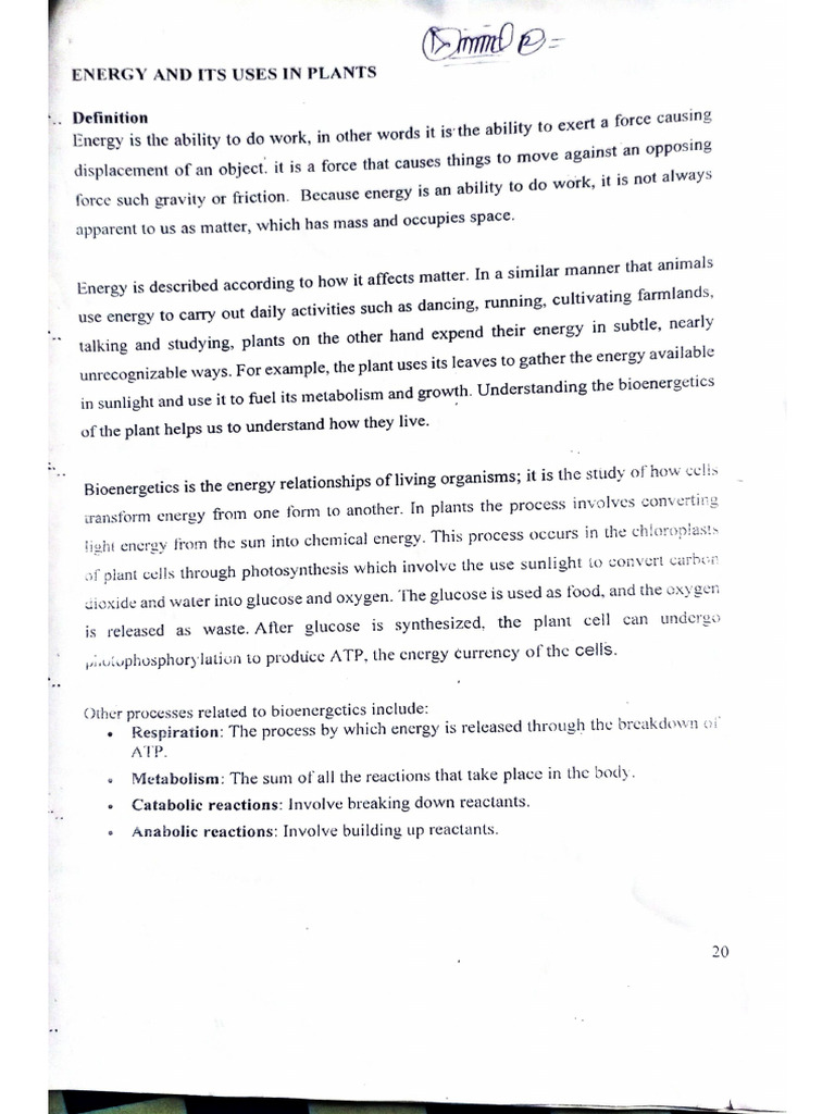 ENERGY | PDF
