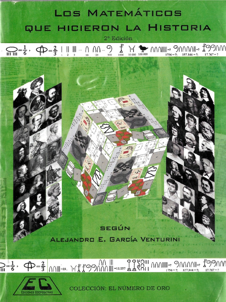 Los Matematicos Que Hicieron La Historia 2010 3 Edicion Alejandro E Garcia Venturini PDF | PDF