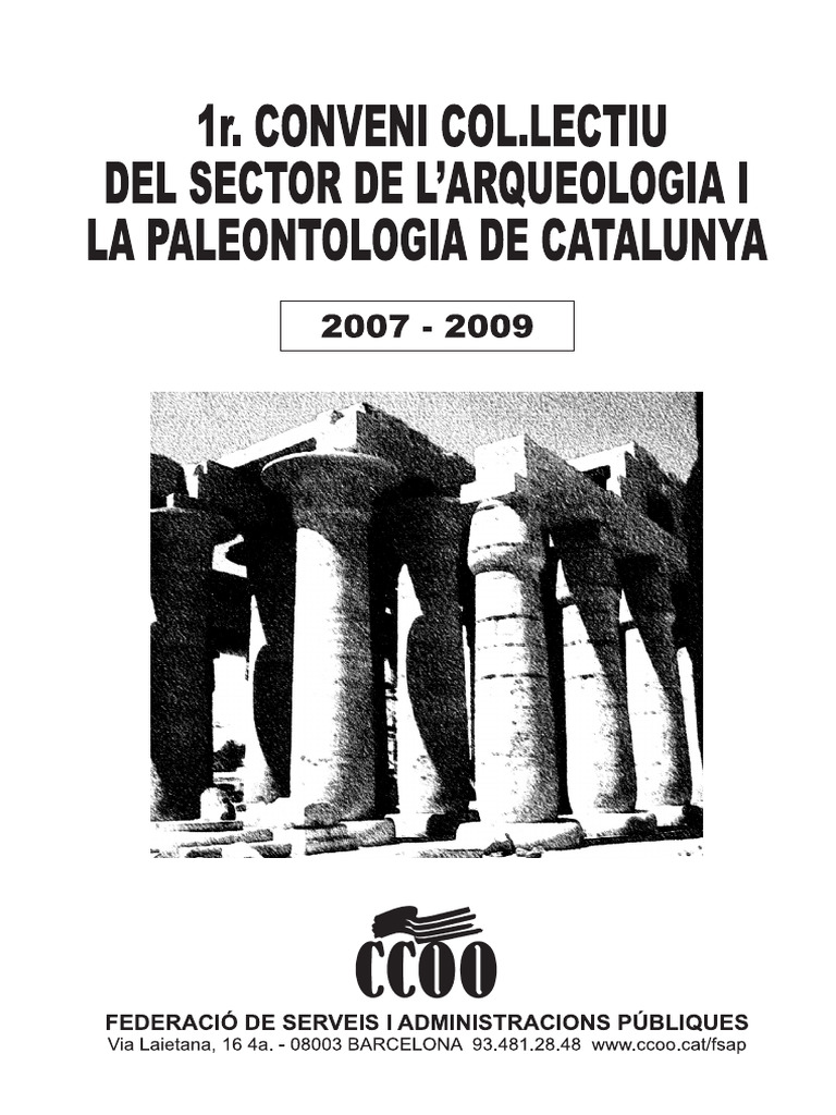 Conveni Arqueologia | PDF