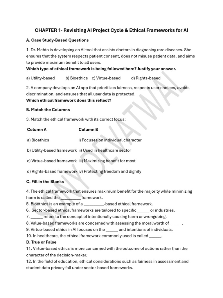 Chapter1 Assignment For Students | PDF | Artificial Intelligence | Intelligence (AI) & Semantics