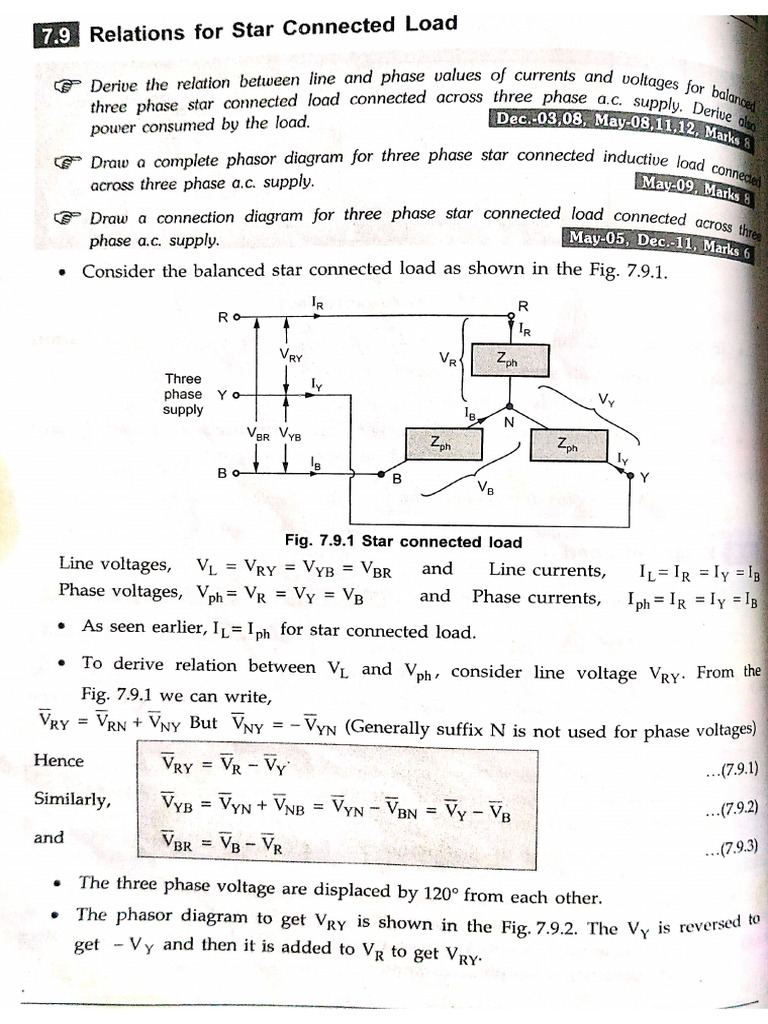 Three Phase Ckt | PDF