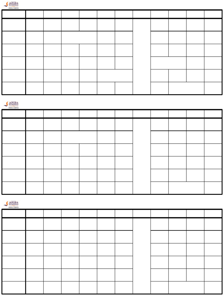 TT May 12 (Class Wise) | PDF