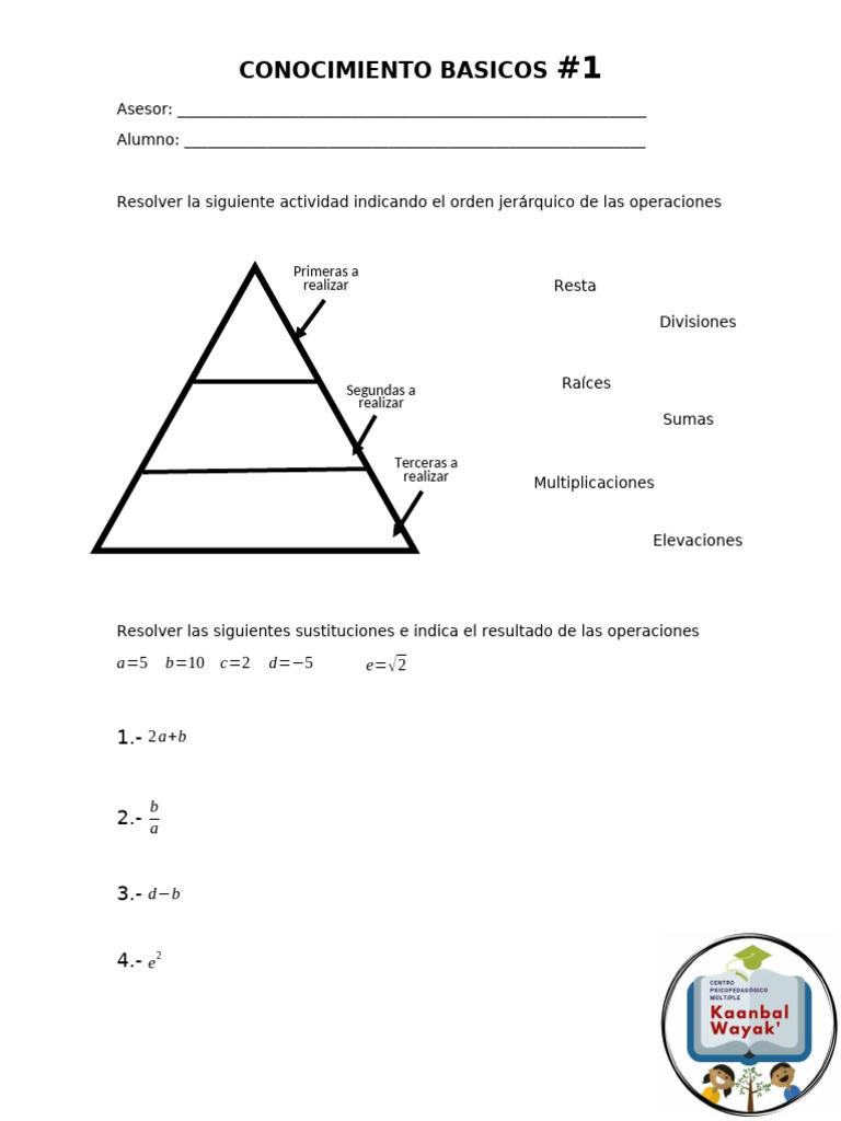 Conocimientos Basicos-Num 1 | PDF