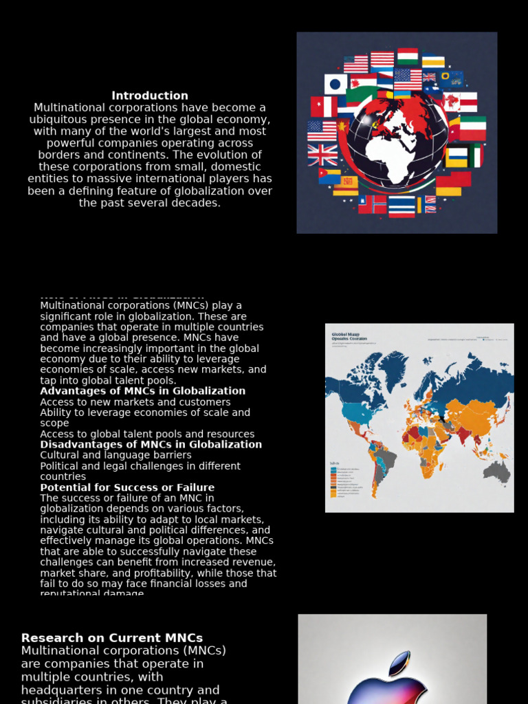 Presentation 20193011 | PDF | Multinational Corporation | Globalization