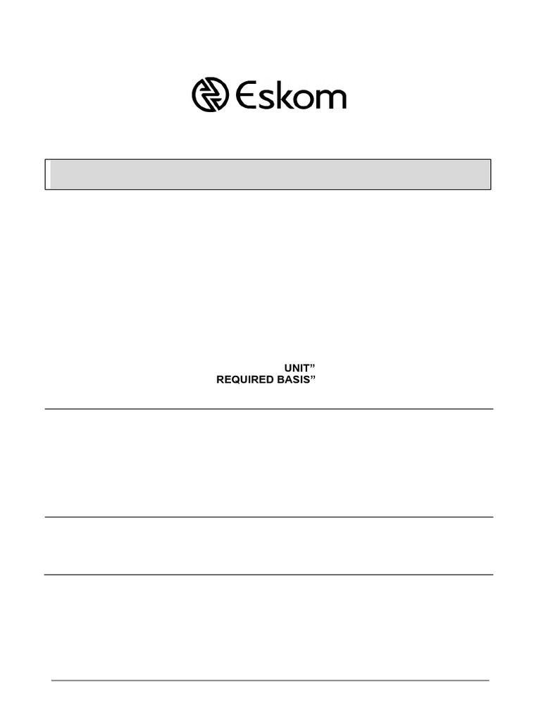 NEC3 Contract for Eskom Electrification Projects | PDF | Legal ...