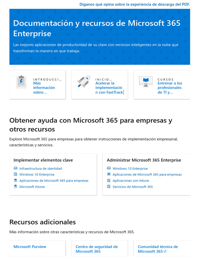 Microsoft 365 Enterprise O365 Worldwide | PDF | Computación en la nube ...