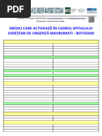 Garzi DSP Spitalul Clinic Dr. C. I. Parhon Iasi | PDF