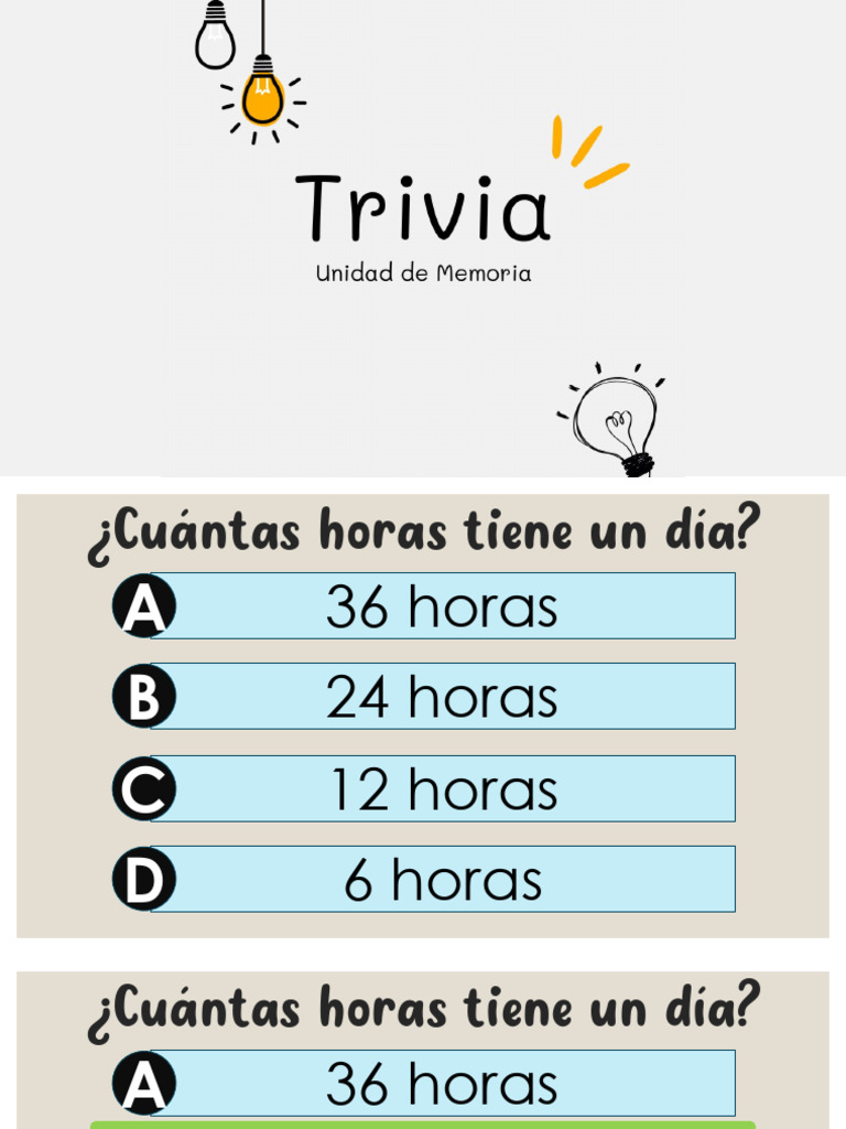 TRIVIA | PDF